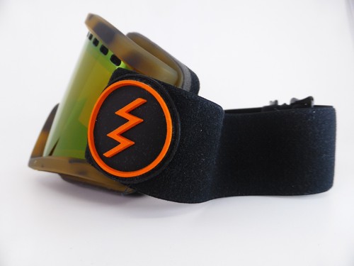 Electric Snow Goggles EGV Black Tortoise - Bronze/Bronze Chrome Lens ...