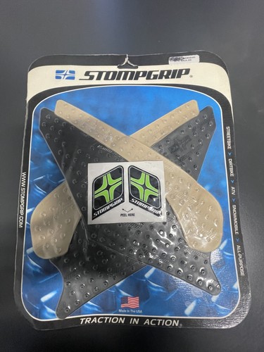STOMP GRIP TRACTION PAD BLACK/CLEAR 08-12 NINJA 250R | eBay