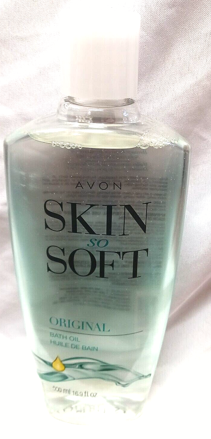 AVON SKIN SO SOFT SSS ORIGINAL BATH OIL 16.9FL OZ 500ML BRAND NEW ...