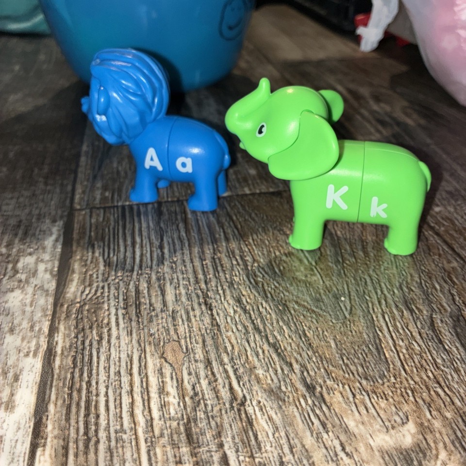 Learning Letters Big And Small Match By Color And Animal | eBay