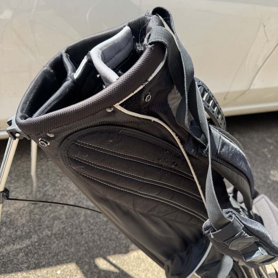 Ping 4 Under Stand Carry Golf Bag Black 4 Way Compartment, Dual Strap ...