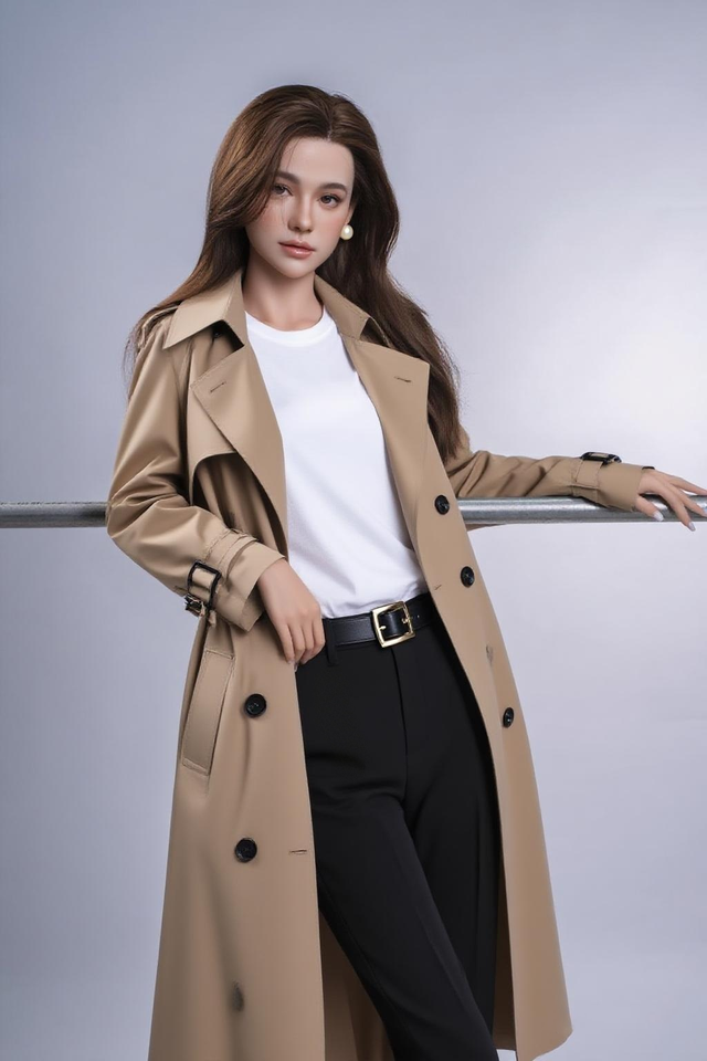 Realistic Silicone Sex Dol l Life Size Full Body Standing Masturbator ...