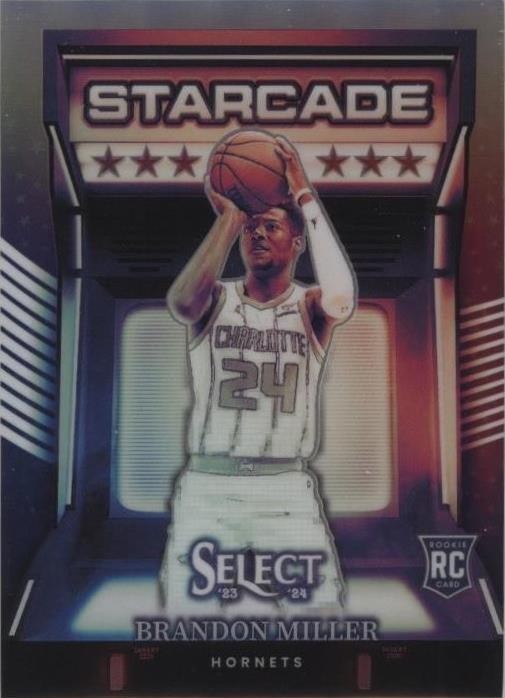 2023-24 Panini Select - Starcade Brandon Miller #9 (RC) for sale online ...