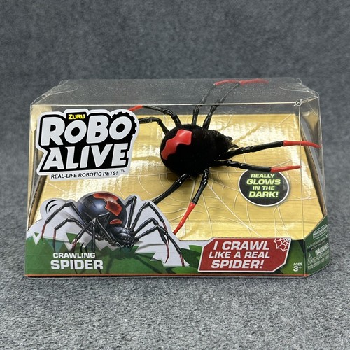 Zuru Robo Alive Crawling Spider Crawls Like a Real Spider! Glows in ...