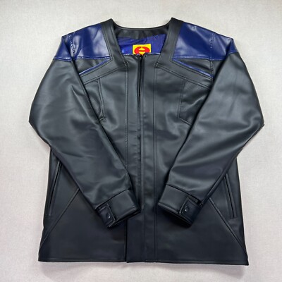 Star Trek Picard Field Jacket Hero Within Men's XL Blue & Black Faux ...