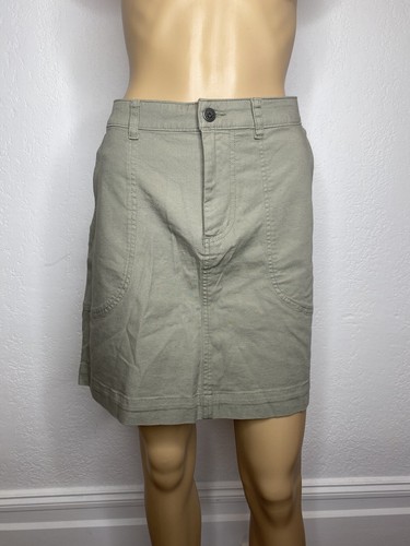 PATAGONIA Stand up Skirt Size 10 Color SHALE Outdoor Hiking Organic ...
