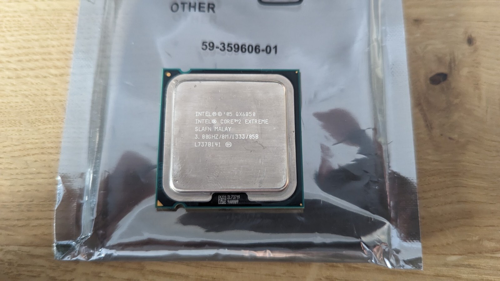Intel Core 2 Extreme QX6850 - 3GHz Quad-Core (HH80562XJ0808M) Processor ...