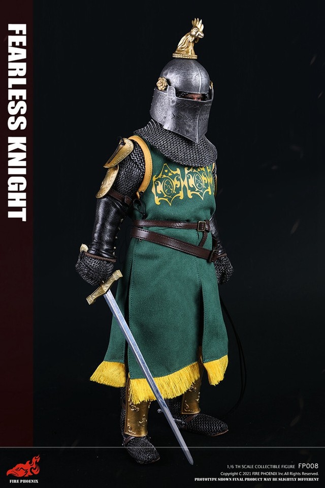 FIRE PHOENIX Fearless Knight 1/6 Scale Empire Legend Soldier Action ...