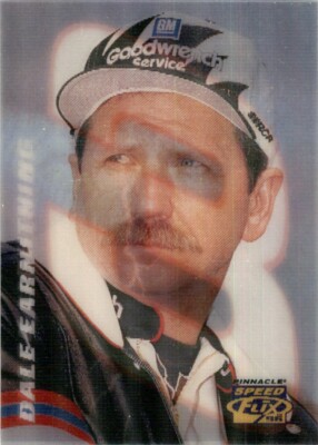 Dale Earnhardt 1996 Pinnacle Speed Flix #51 NASCAR Winston Cup ...