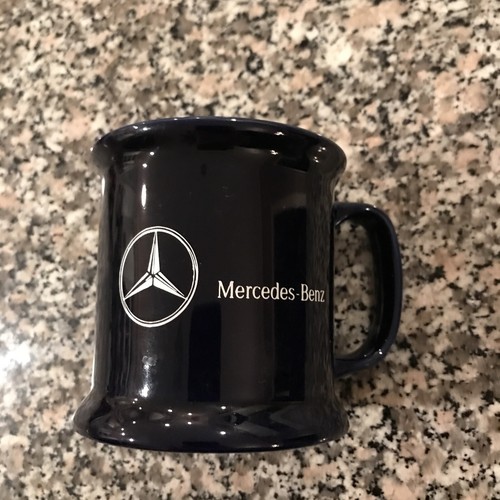 Mercedes Benz black ceramic coffee mug vintage rare | eBay