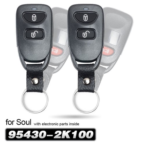 2x 315MHz Remote Key Fob for Kia Soul 2010 2011-2013 NYOSEKS-AM08TX ...