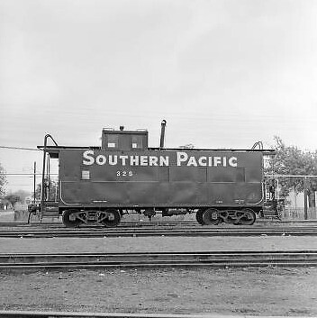 Texas and New Orleans Southern Pacific Caboose No. 325 Train OLD PHOTO ...
