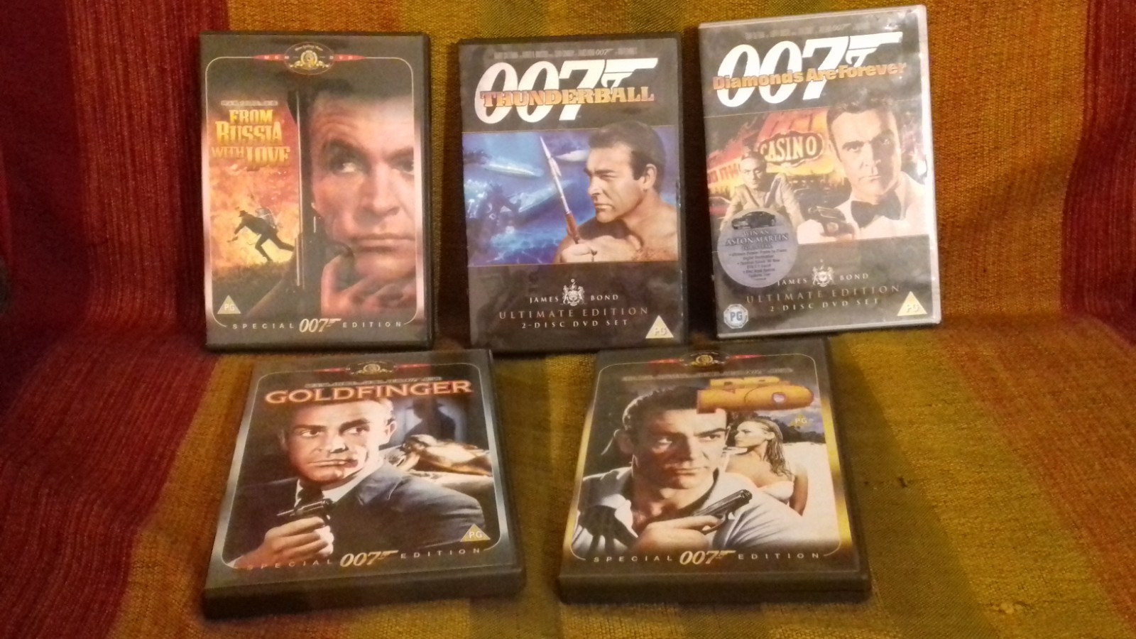 James Bond-Sean Connery-Collection 5-DVD Bundle Special Edition. | eBay