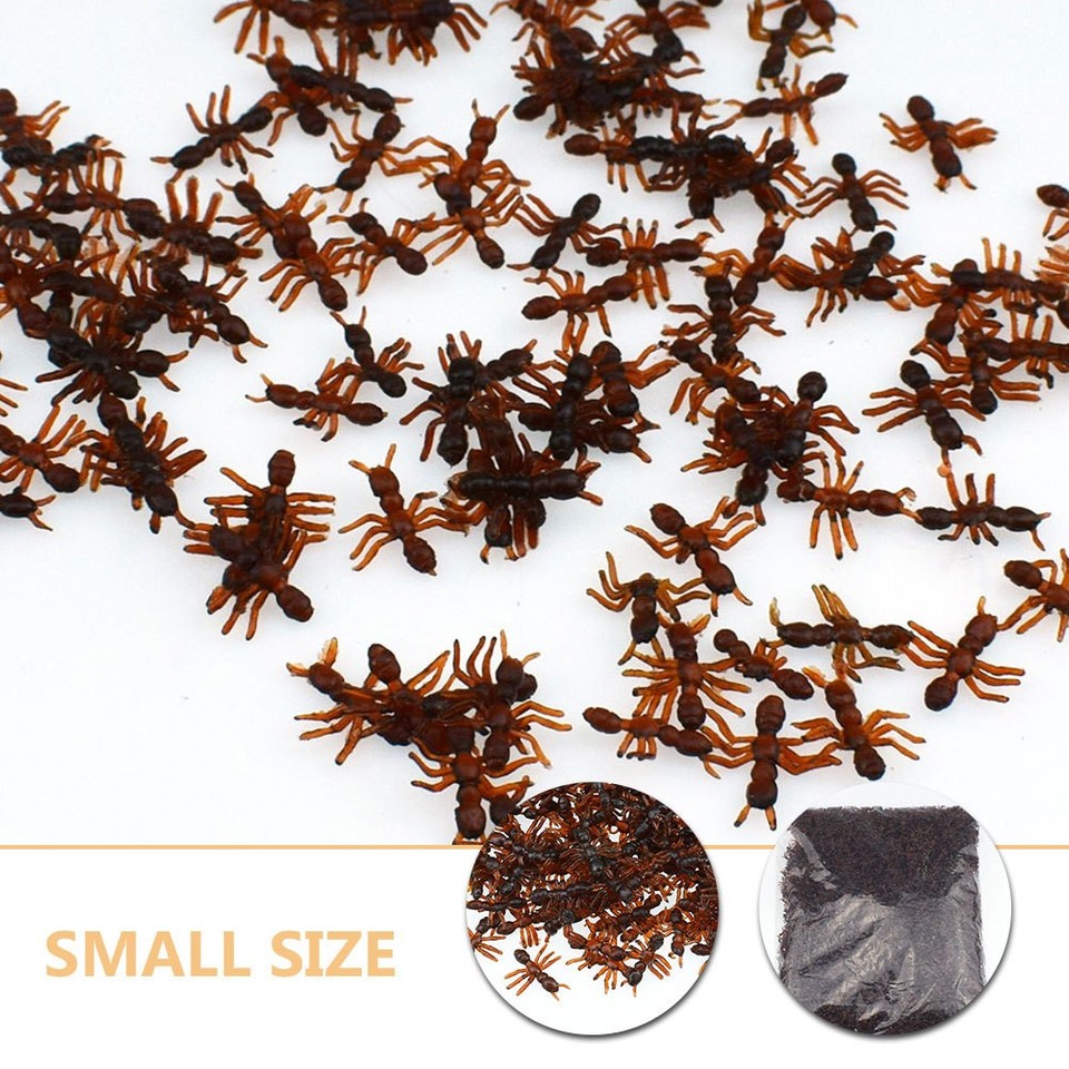 50 Pcs Realistic Artificial Ants Prank Toys Party Favors Figurine ...