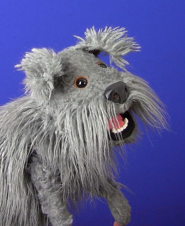 Professional "Scruffy Puppy" Muppet-Style Ventriloquist Puppet | eBay