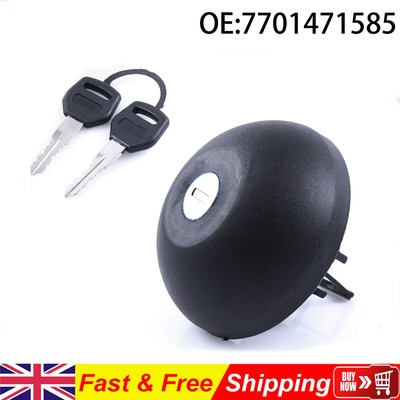 LOCKING FUEL PETROL DIESEL CAP WITH KEYS FOR RENAULT MASTER 1998-2010 ...