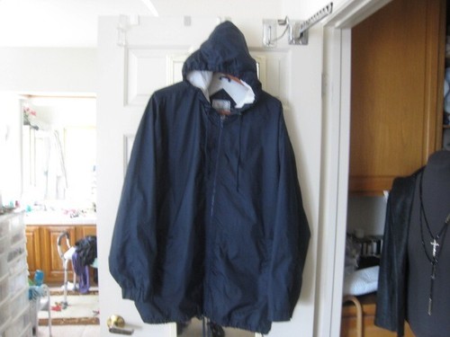 Hooded RENEGATE drak blue Man's Jacket XL outereare & sportswear | eBay