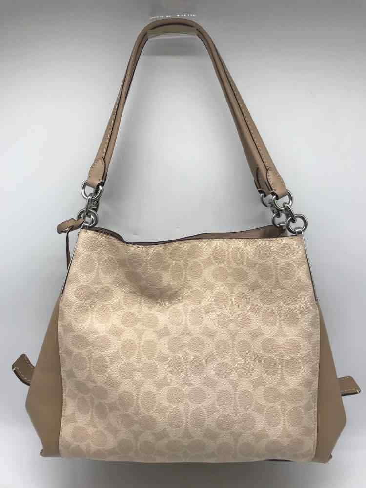 Coach Tan Shoulder Bag Shoulder Bag - Gem