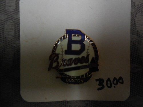 1 vintage boston braves baseball pin new | eBay
