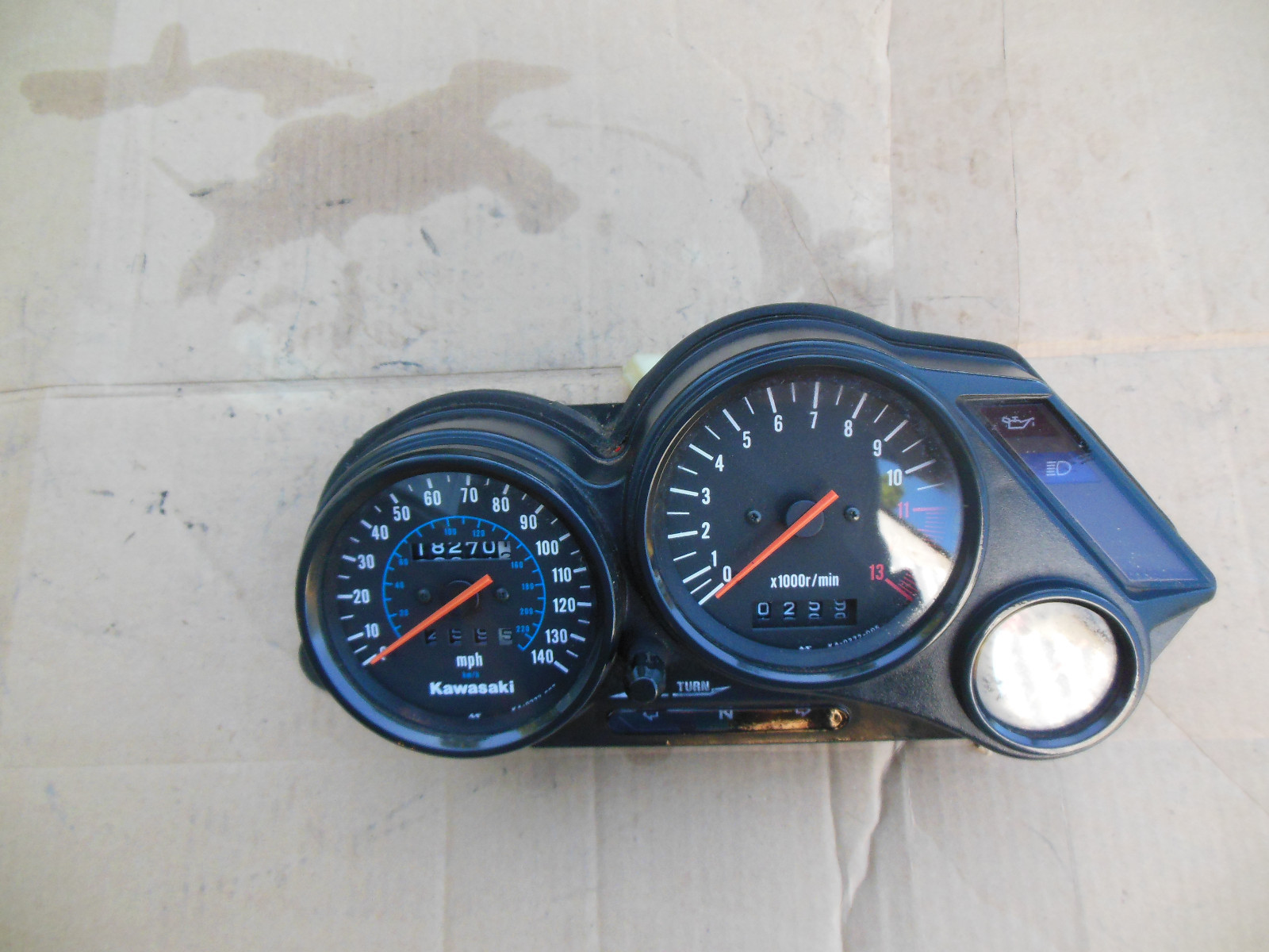 98 Kawasaki EX500 / Ninja 500R Instrument Cluster / Gauges ...