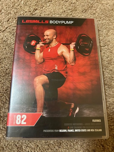 Les Mills BODYPUMP Body Pump 82 DVD + CD + Notes Strength Workout Home ...