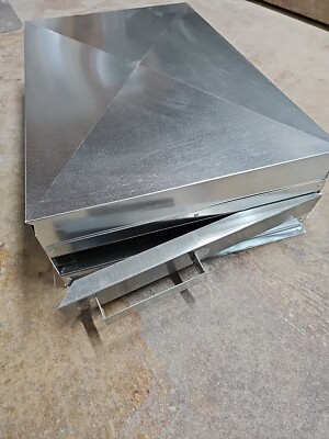 HVAC RETURN AIR FILTER RACK PLENUM W/ 20X20X1 FILTER (SHEET METAL BACK ...