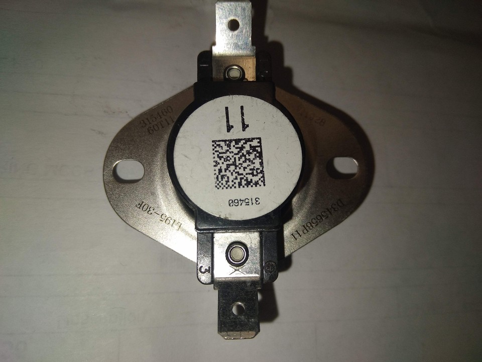 THERMODISC 60T11-315460 LIMIT SWITCH L195-30F 195F OPEN, 165F CLOSED | eBay
