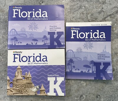 Ready Florida B.E.S.T. Mathematics Instruction, Teachers Guide Grade K ...
