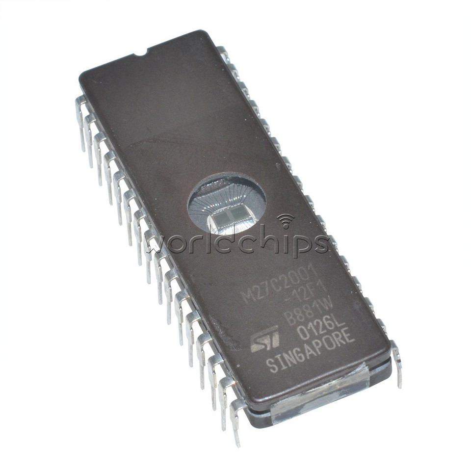 10PCS M27C2001 M27C2001-12F1 IC EPROM UV 2MBIT 120NS 32CDIP TOP | eBay