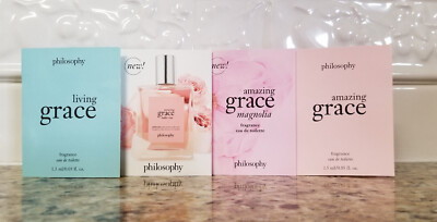 Philosophy Perfume Sample: Living Grace, Amazing Grace, Magnolia ...