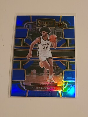 Andre Jackson Jr. 2023-24 Panini Select #98 Blue Prizms | eBay