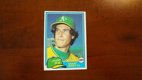 1981 TOPPS # 316 CRAIG MINETTO BASEBALL CARD | eBay