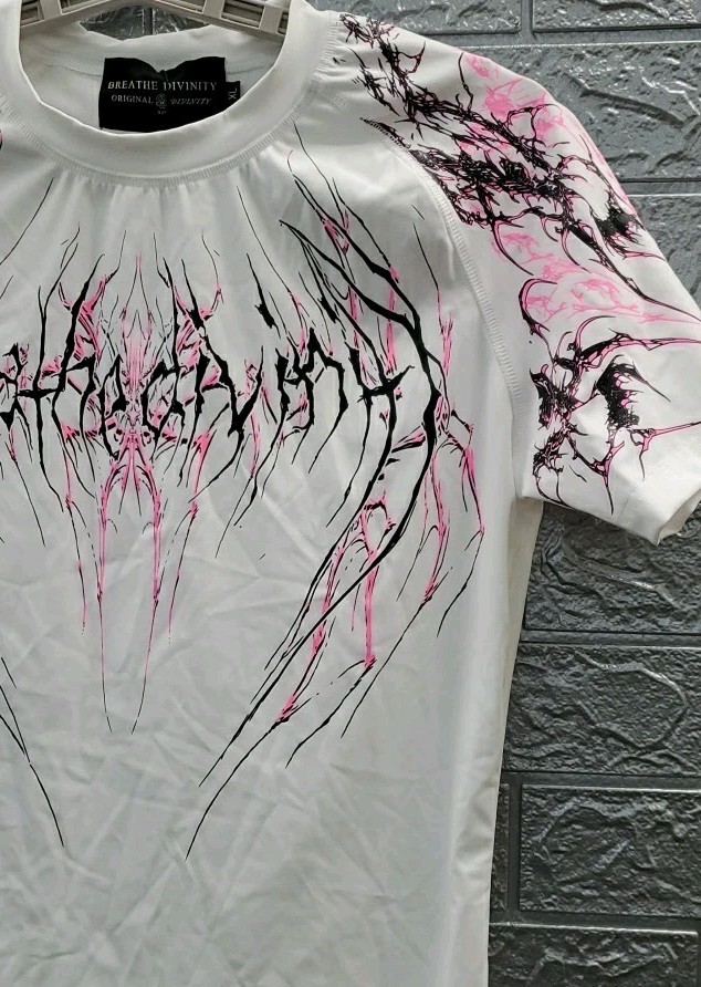 New BREATHE DIVINITY Cyber Skeleton Compression Breathable T Shirt ...