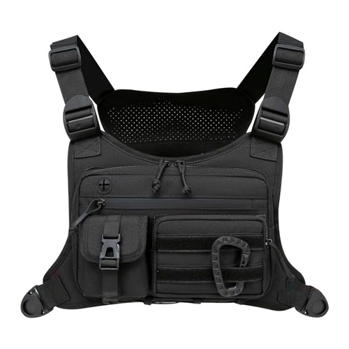 Sport Tactical Combat Chest Rig Bag Front Pouch Recon Kit Pack ...