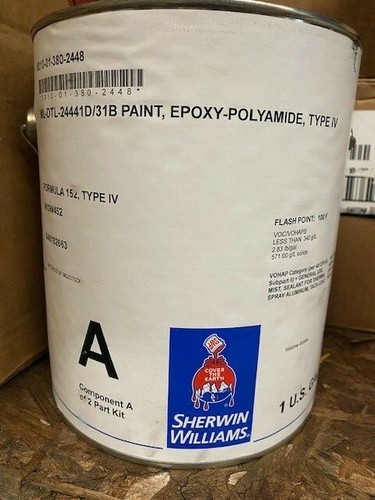 Sherwin Williams MIL-DTL-24441D Formula 152 Epoxy-Polyamide Paint ...