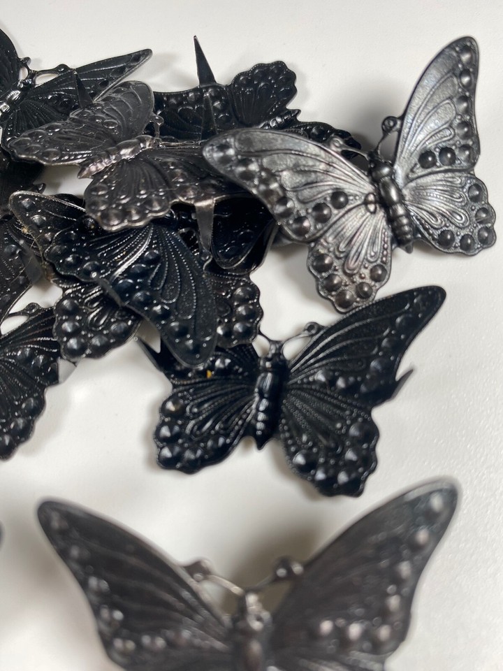 12pcs - Butterfly Brads 40x28mm Claw Rivets for Leather, Crafting ...