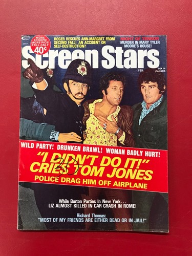 Screen Stars Magazine Vol. 32 No. 2 February 1974 - Tom Jones Cover | eBay
