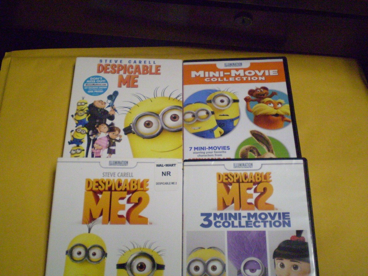 Minions Mini Movie 4 Illumination's Despicable Me 4 Movie Collection