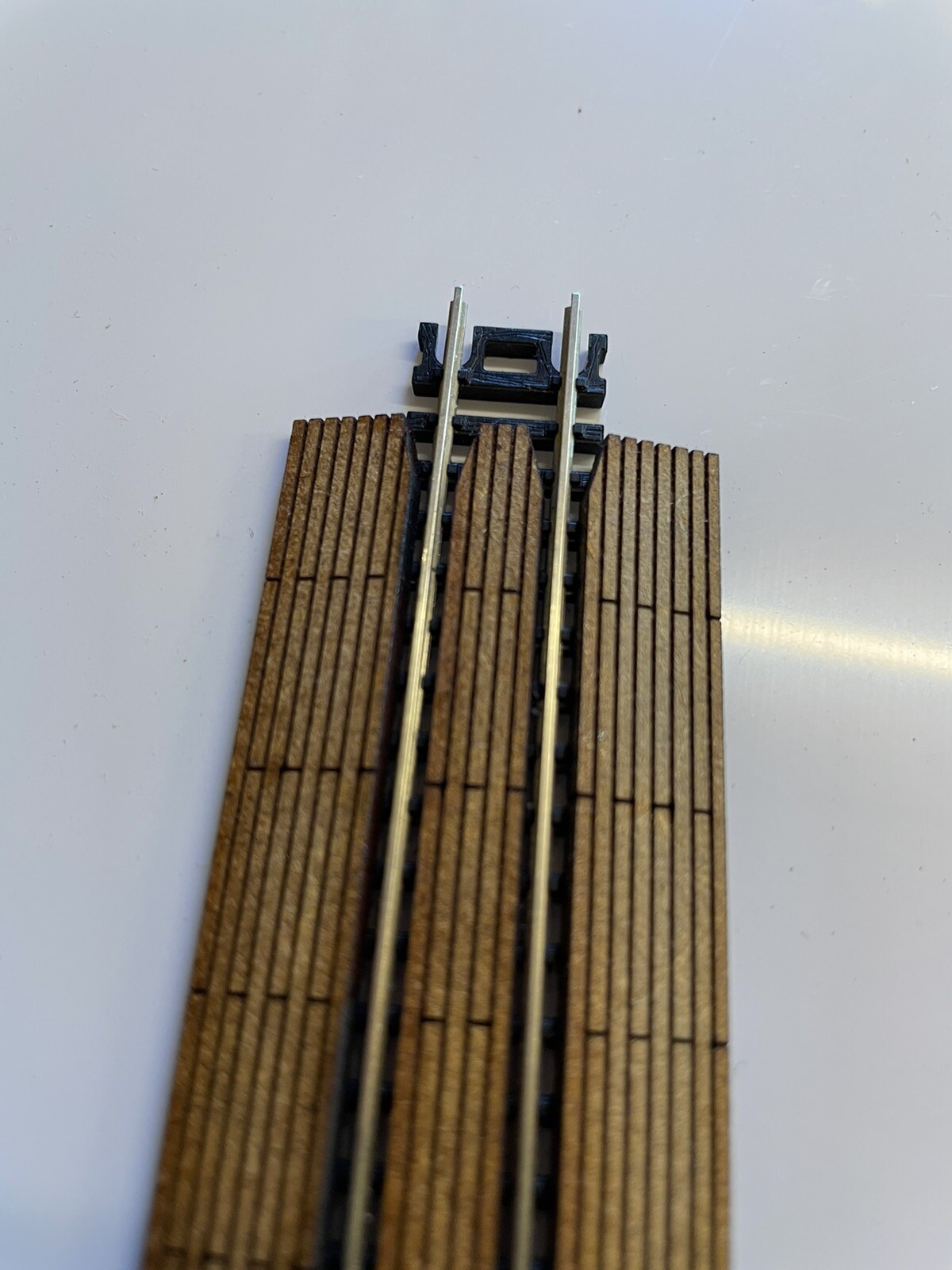 2x Double Track Level Crossing sets. N Gauge Railway Train Scenery ...