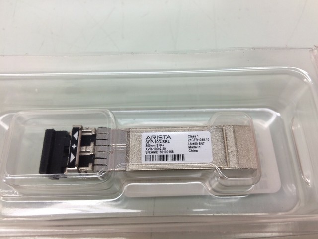 Arista 10GBASE-SR - SFP+ transceiver module SFP-10G-SRL for sale online ...