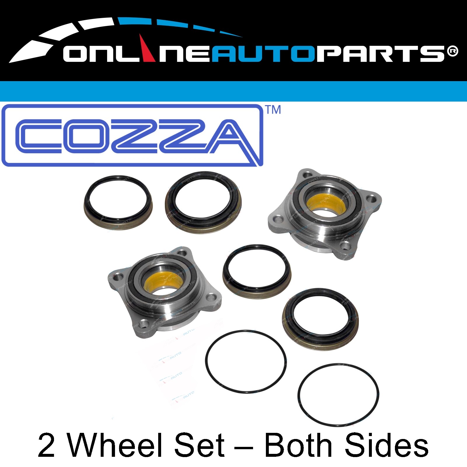 2 Front Wheel Bearing Hub Kits for Toyota Prado 09~14 GRJ150R KDJ150R ...