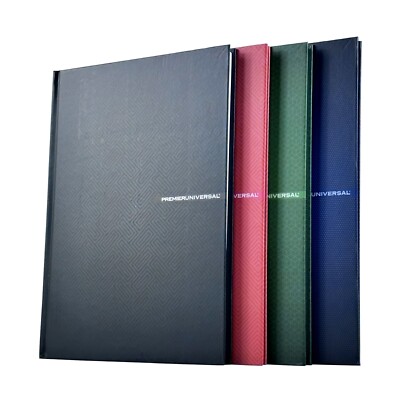 A4 Hardback Notebook Lined Journal Planner Book Ruled Pad Writing Diary ...