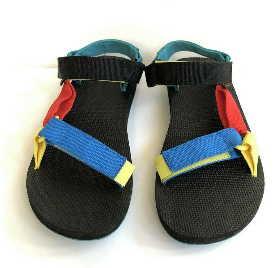 TEVA MEN ORIGINAL UNIVERSAL 90S MULTI STRAPPY SPORT SANDAL US 10 / EU ...