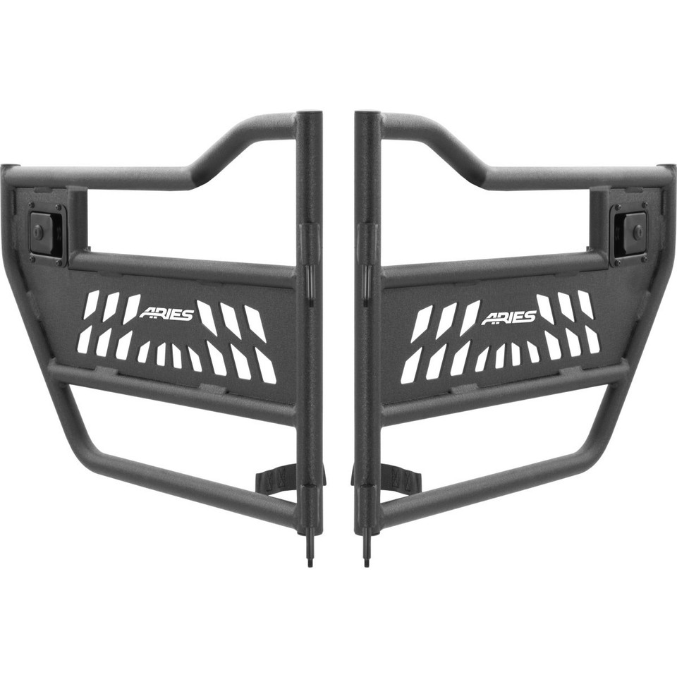 2500200 Aries Set of 2 Rock Doors Rear Driver & Passenger Side Left ...