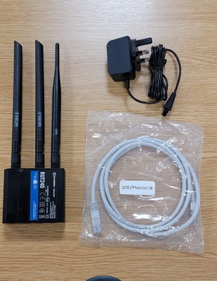 Teltonika RUT240 Router, patch cable and power supply | eBay UK