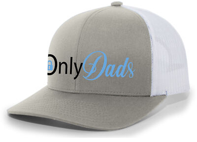 Mens Fathers Day Hat Only Dads Funny Onlydads Mesh Back Trucker Hat ...