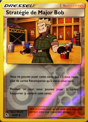carte Pokémon 60/68 Stratégie de Major Bob - REVERSE SL11.5 - Soleil et ...