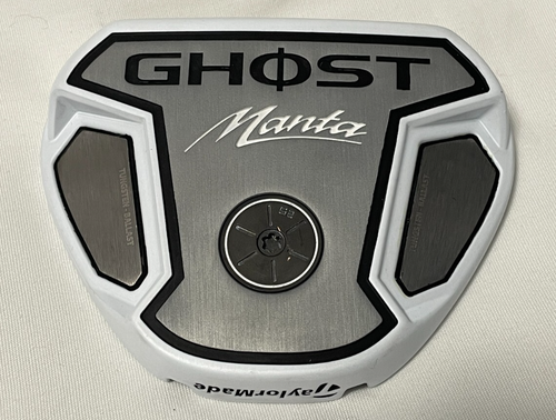 TaylorMade Ghost Manta Putter Head Only White Standard Lie Angle Center ...