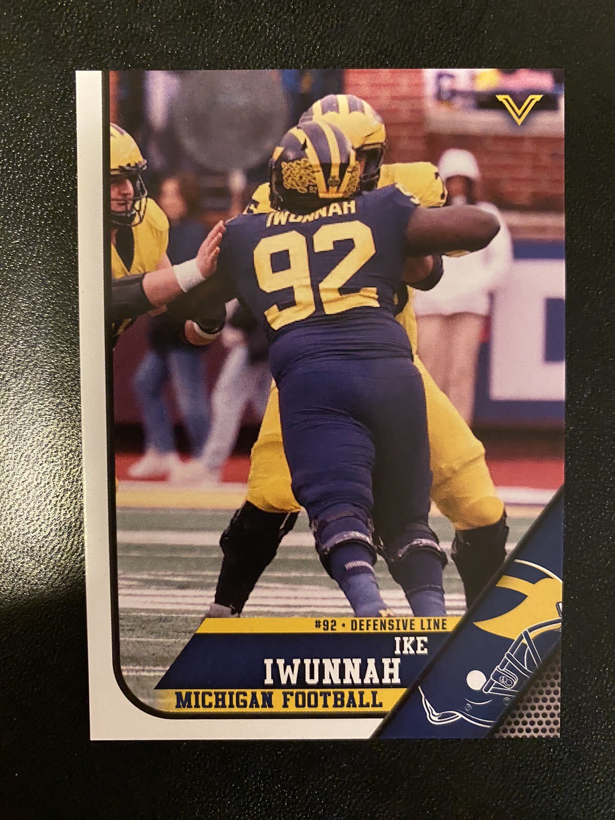 2023 Ike Iwunnah Michigan Wolverines Football Card Officially Valiant ...