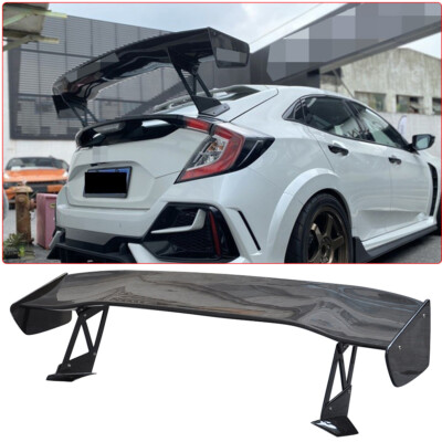 FOR HONDA CIVIC TYPE-R FK7 FK8 17-21 VTX-2 STYLE CARBON FIBER TRUNK ...